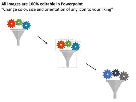 Funnel Process For Filter Techniques Flat Powerpoint Design PowerPoint Slide Presentation