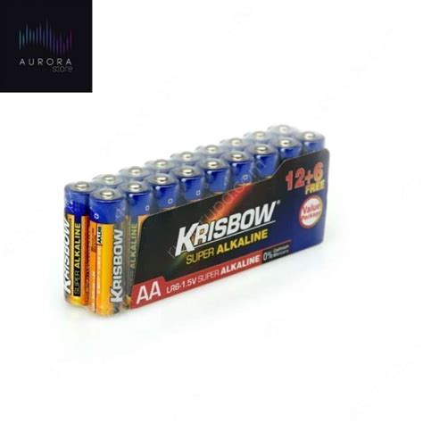 Promo Krisbow Baterai Alkaline 12 6 Pcs Ukuran Aa Aaa Aa Aa