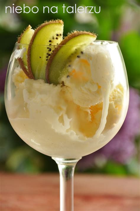 Domowe Lody Niebo Na Talerzu