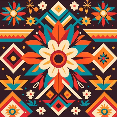 Premium Vector Background In Ethnic Style
