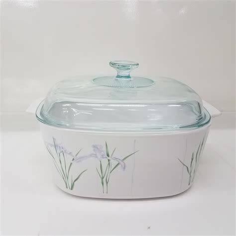 Buy The Corningware Pyroceram Stovetop Floral Pattern Casserole Dish W