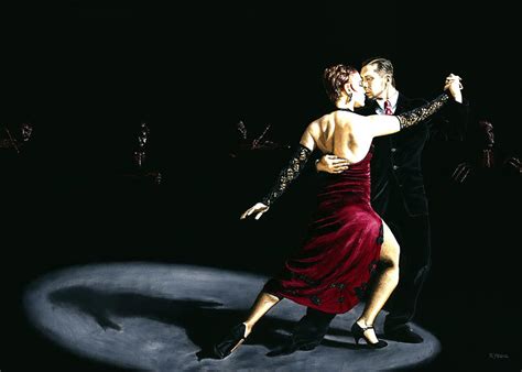Dancers The Rythm Of Tango Digital Art By Towery Hill Pixels