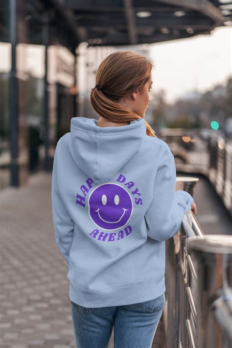 Smiley Face Hoodie Trendy Hoodie Oversized Hoodie Trendy Etsy