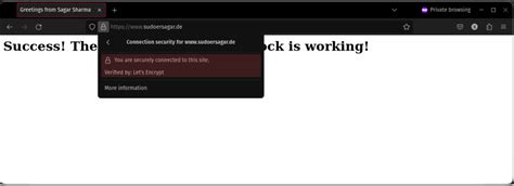 如何使用 Nginx 和 Certbot 创建一个安全的 Web 服务器 Programmers United Development Network