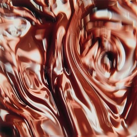 Decadent Indulgence Close Up Of A Chocolate Bar With Luscious Dripping