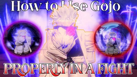 AUT How To Use Gojo Properly In A Fight Pro Godly Gojo Vs Godly