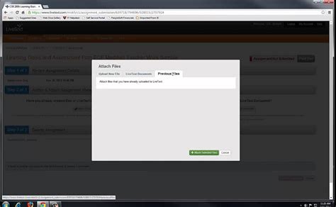 How To Submit Assignments In Livetext Youtube