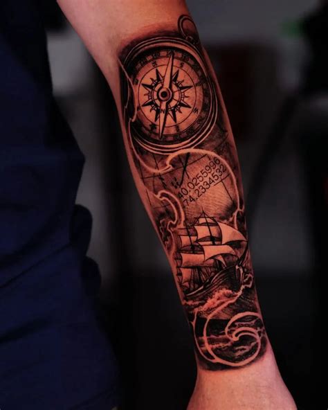 30 Best Nautical Tattoo Ideas You Should Check