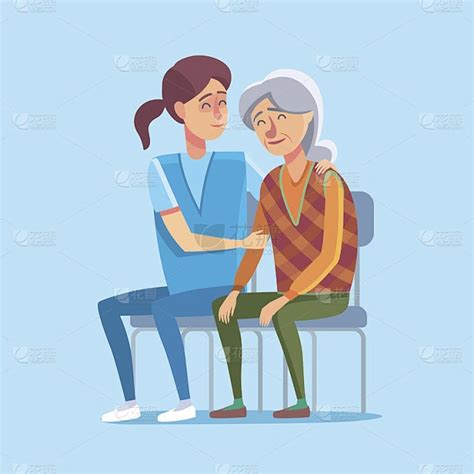 奶奶在医院素材 花瓣网