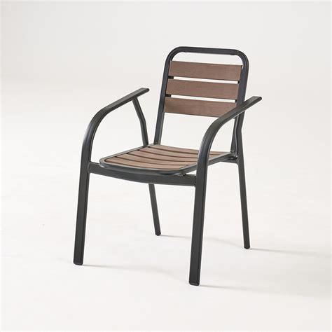 업소용의자 C5180 신디 E 수지목 알루미늄 실내 체어 1인 의자 카페 정원 테라스 펜션 인테리어 디자인 의자 브랜드