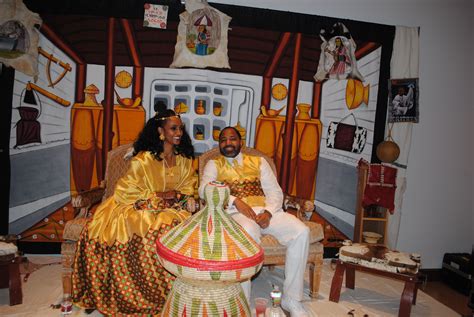 Stage Fit For An Eritrean Prince And Princess