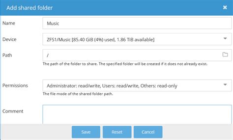 Shared Folder Permission Bug Maybe Zfs Related General Openmediavault