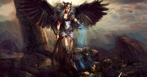 Valquiria Seres Mitológicos y Fantásticos