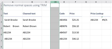 Remove Spaces In Excel Cell Before And After Text Excel At Work