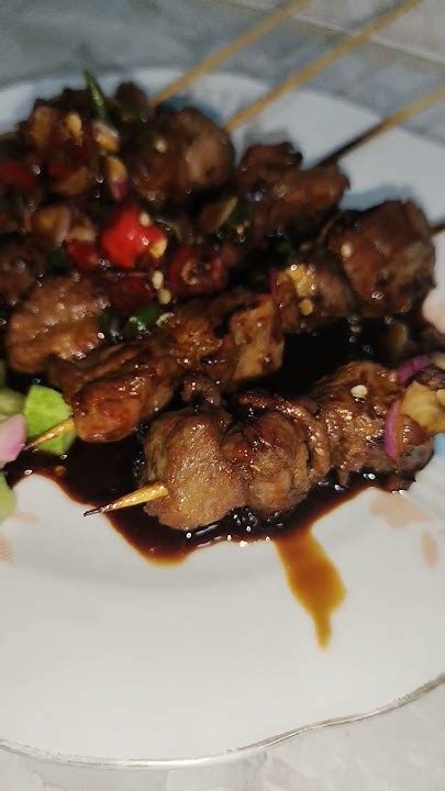 Sate Sapi Bumbu Kecap Manis Pedas Youtube