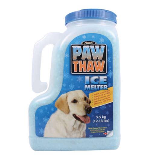 Pestell Paw Thaw Pet Safe Ice Melt 12 Lb Feeders Pet Supply