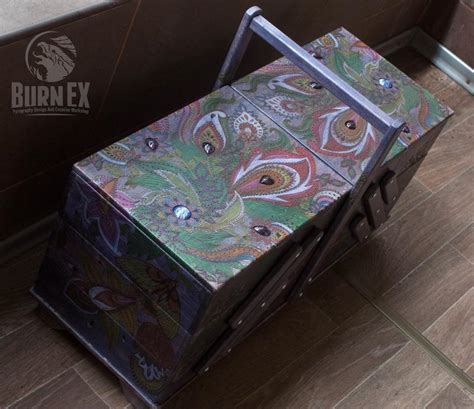 Велика розкладна скринька для рукоділля Twilight Garden — ціна 17000