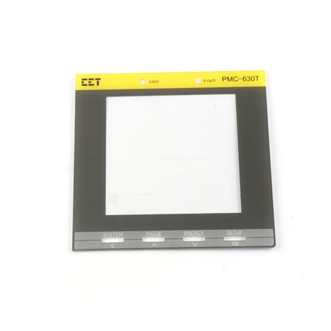 Front Panel Overlay Metal Etching And Acrylic Panels And Panel Graphic