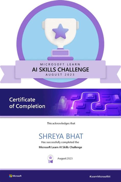 Shreya Bhat On Linkedin Microsoft Microsoftai Learnmicrosoftai