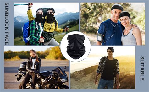 Face Cover Scarf Uv Protection Neck Gaiter Scarf Sunscreen Breathable