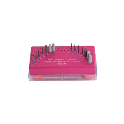 Milling Technique Kit 2 And 4 Degree Assorted Kit