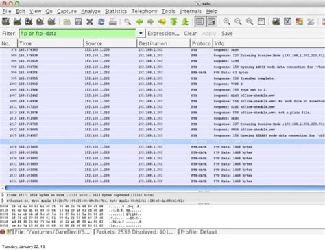 network packet analysis