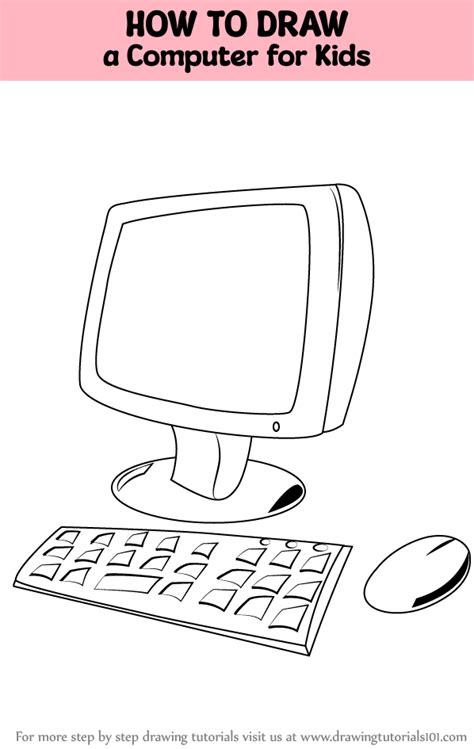 Draw A Computer For Class 1 At Leslie Welch Blog