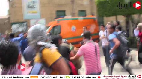 لحظة مقتل طالب كلية الهندسة جامعة القاهرة Youtube