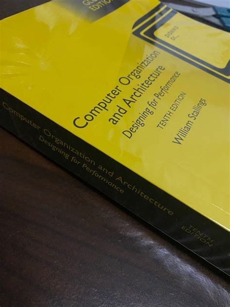 Computer Organization And Architecture Designing For Performance Tenth Edition William Stallings