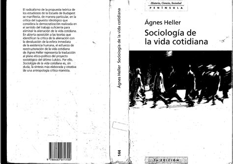 Heller Agnes Sociología de la Vida cotidiana Sociología de la