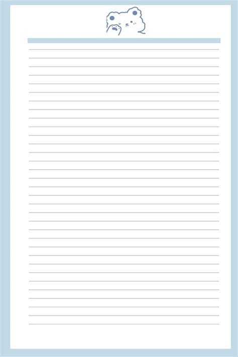 A Blue Lined Paper With Two Cats On It