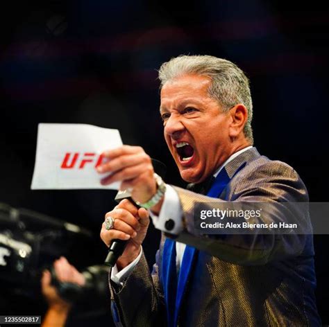 Ufc Bruce Buffer Photos And Premium High Res Pictures Getty Images