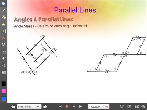 Make It Parallel An Activity With Parallel Lines Mr Orr Is A