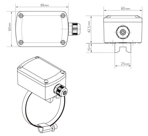 Hvac Temperature Sensor Transmitters Ntc 1k Accuracy B From China Factory