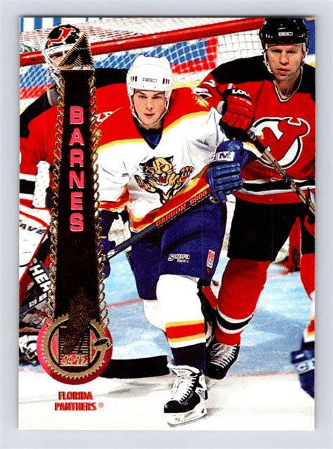 1994 95 Pinnacle 47 Stu Barnes Florida Panthers Hockey Card World Inc