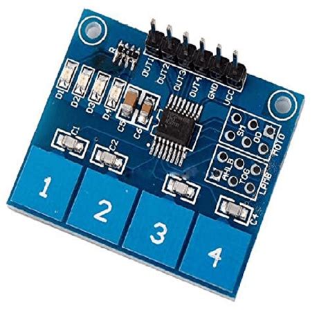 TTP Way Capacitive Touch Switch Module Buy Online Electronic