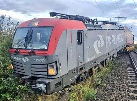 Wypadek składu z lokomotywą PKP Cargo w Niemczech Kurier Kolejowy