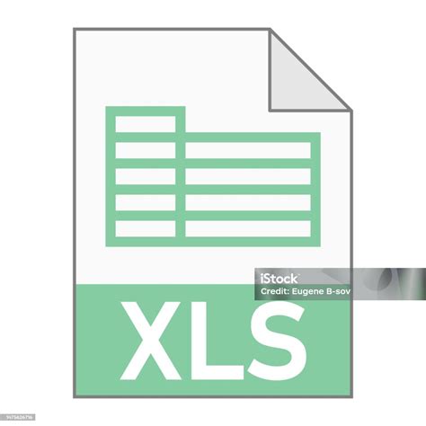 웹용 Xls 파일 아이콘의 현대적인 평면 디자인 가상현실에 대한 스톡 벡터 아트 및 기타 이미지 가상현실 계약서 교습