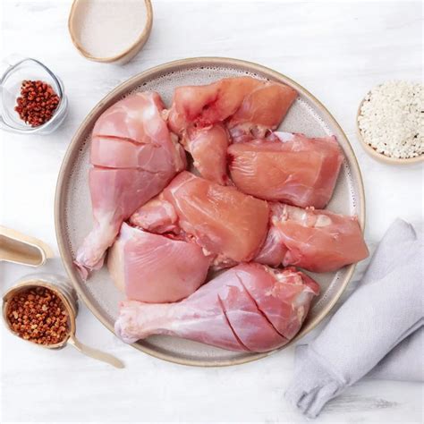 Buy Fresh Chicken Leg Curry Cut Pieces Online