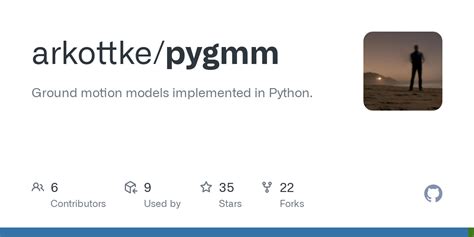 Github Arkottke Pygmm Ground Motion Models Implemented In Python
