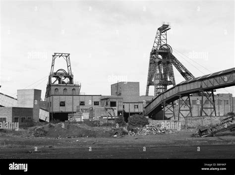 The Pithead Of Boldon Colliery Coal Mine North East England Uk Stock