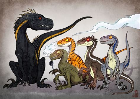 Indominus Rex Vs Indoraptor Vs Blue Coloring Book
