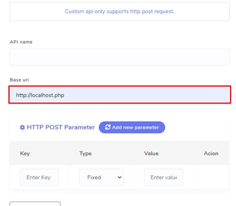 how to integrate custom sms[post] api on chatpion xerone it