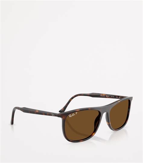 Ray Ban Rb2216 Rectangle Sunglasses Harrods Uk