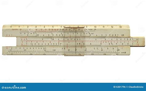 Vintage Slide Ruler Stock Photography CartoonDealer 6301796