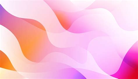 그라데이션 부드러운 화려한 배경을 가진 추상적인 기하학적 물결 모양 디자인 벽지 발표회 배너 전단지 표지 방문 페이지 벡터 일러스트입니다 0명에 대한 스톡 벡터 아트 및