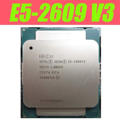 Amazon.com: Intel Xeon CPU for X99 E5-2609V3 SR1YC 1.90GHz 6-Cores 15M ...