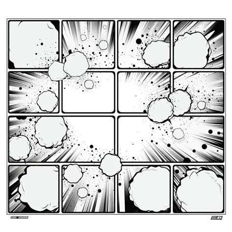 Premium Ai Image A Black And White Comic Strip With A Comic Strip In