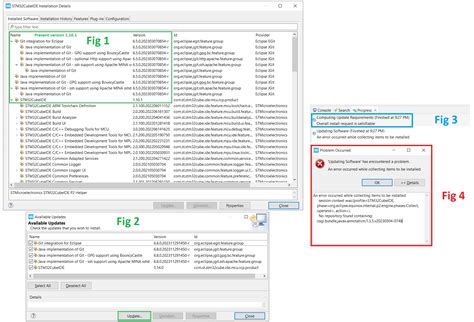 Problem Updating To Stm32cubeide 1141 Stmicroelectronics Community
