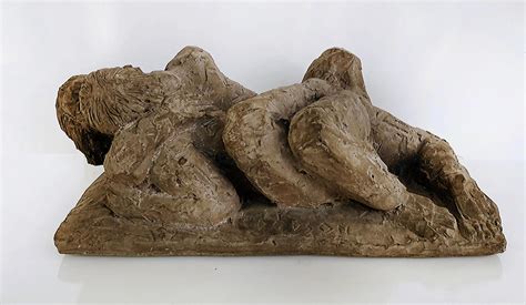 Original Chuck Dodson Erotic Figurative Sculpture Circa 1975